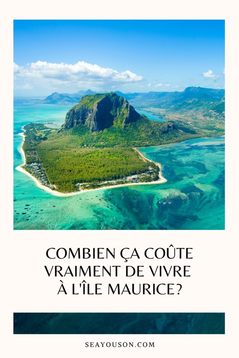 Combien ça coûte de vivre à l'île Maurice: mon expérience